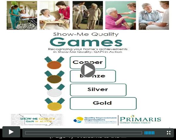 News from Primaris - Introducing the Show-Me Quality Games