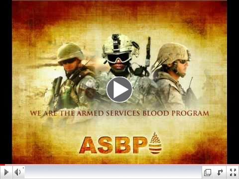 News from Armed Services Blood Program