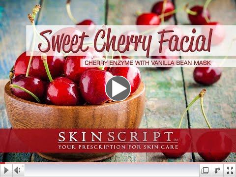 Cherry Vanilla & Sweet Cherry Facial