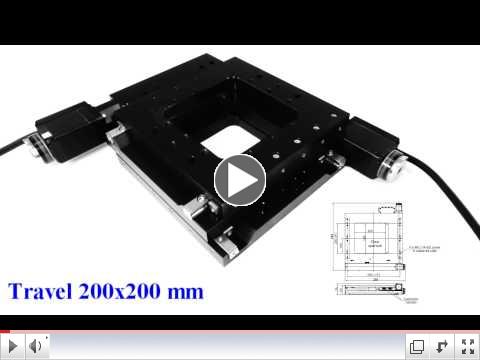NEW PRODUCT - LOW PROFILE XY SCANNING STAGES
